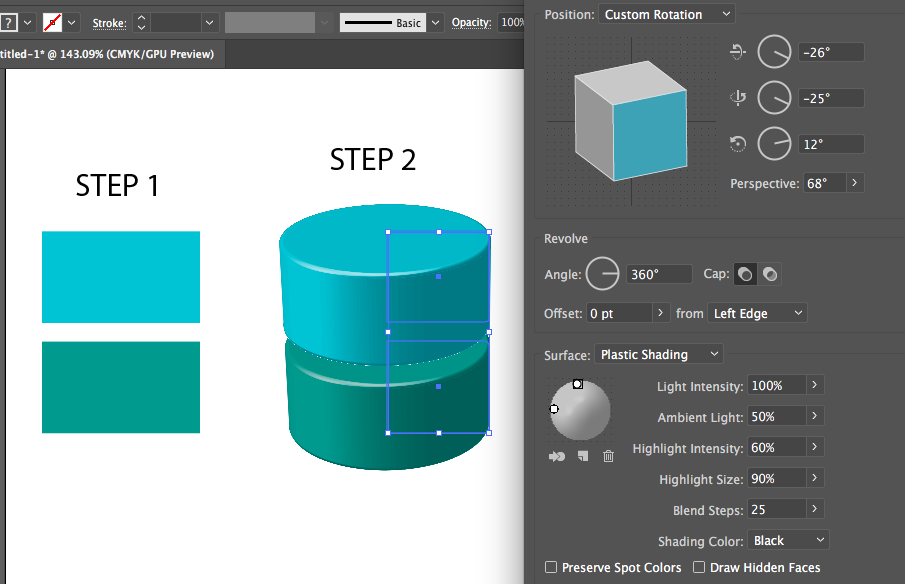How To Draw A Cylinder In Illustrator Behalfessay9